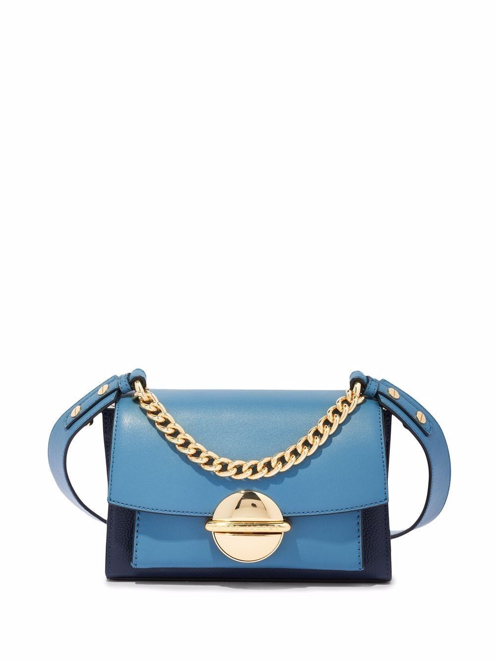 Marc Jacobs The Tuck Lock Crossbody Bag in New Navy Multi, Women's ...