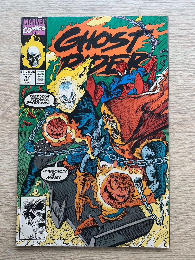 Marvel Comics - Ghost Rider #17 (1991), Hobbies & Toys, Books ...