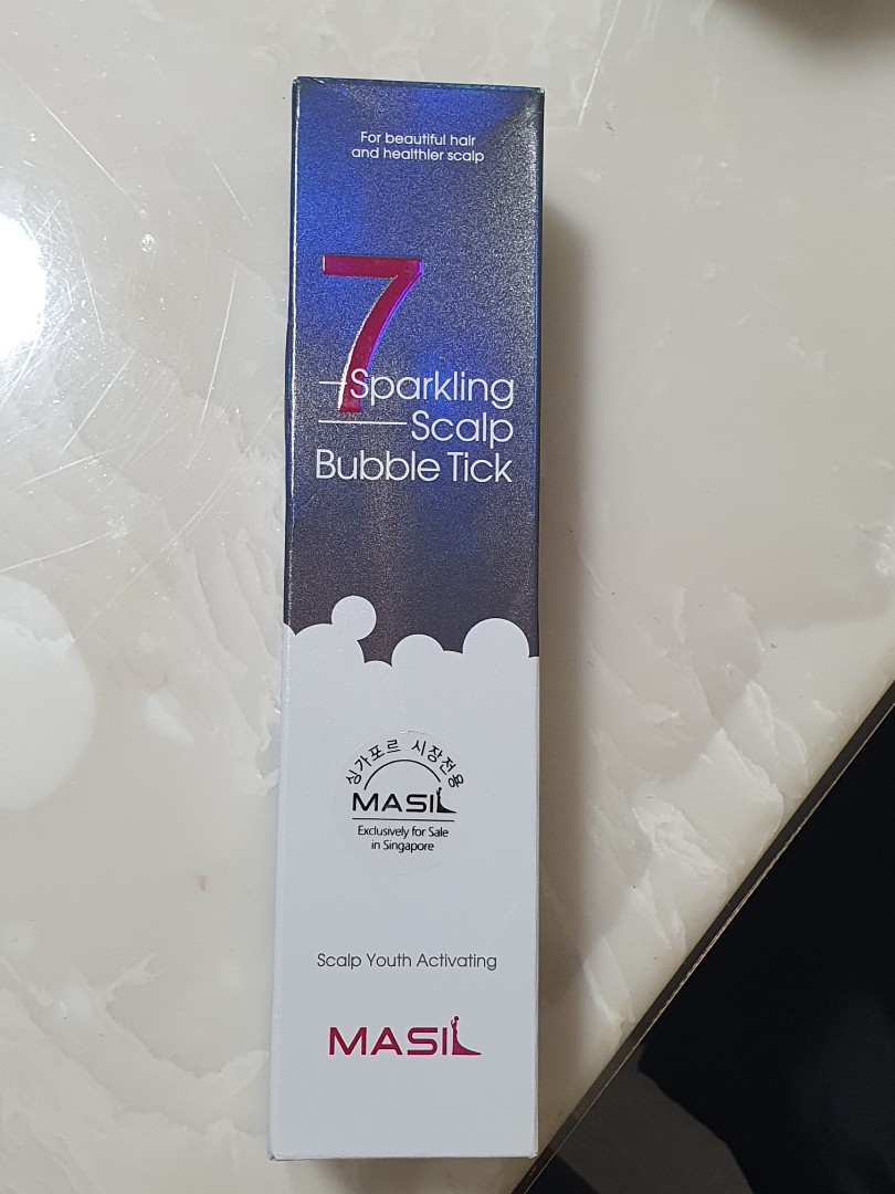 Masil Sparkling Scalp Bubble Tick 150ml, Beauty & Personal Care, Hair on Carousell