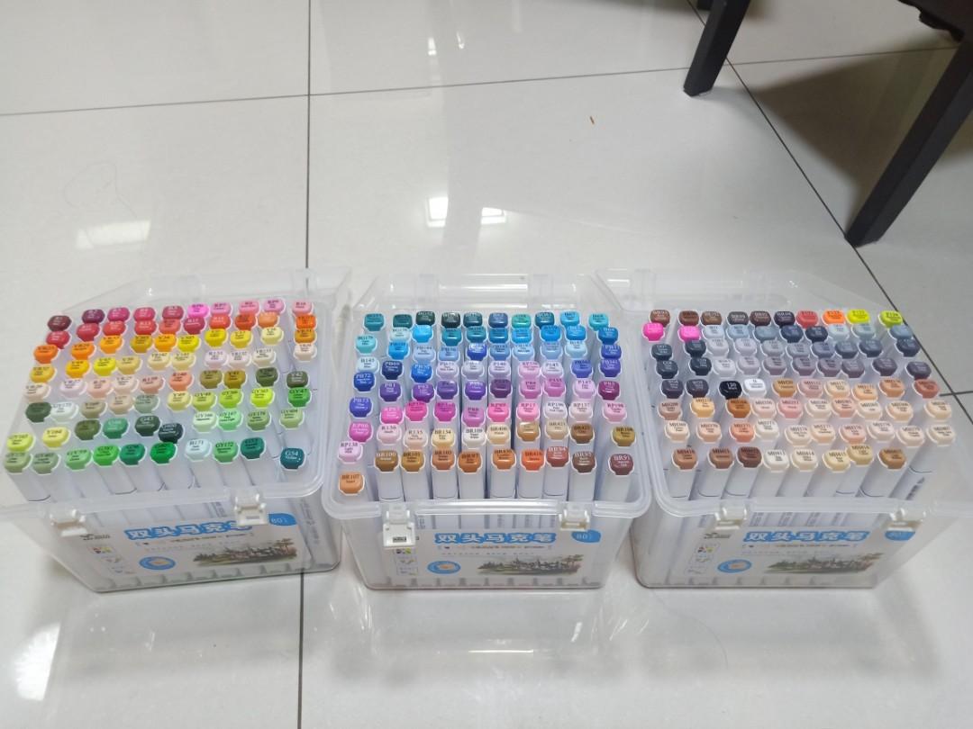 Mei Colour markers for designing and art, Hobbies & Toys, Stationery ...