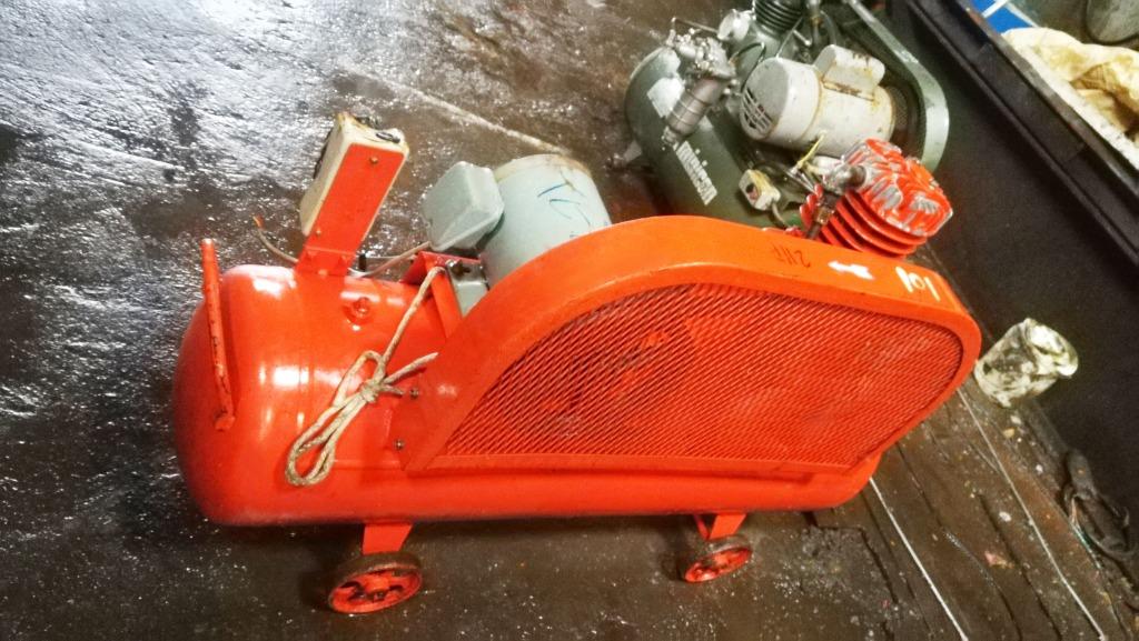 Meiji Air Compressor Single Piston 2hp 220V 3 phase from Japan on Carousell