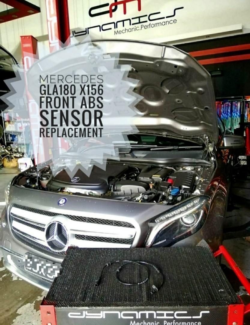 Mercedes : Front/Rear ABS Sensors replacement on Carousell