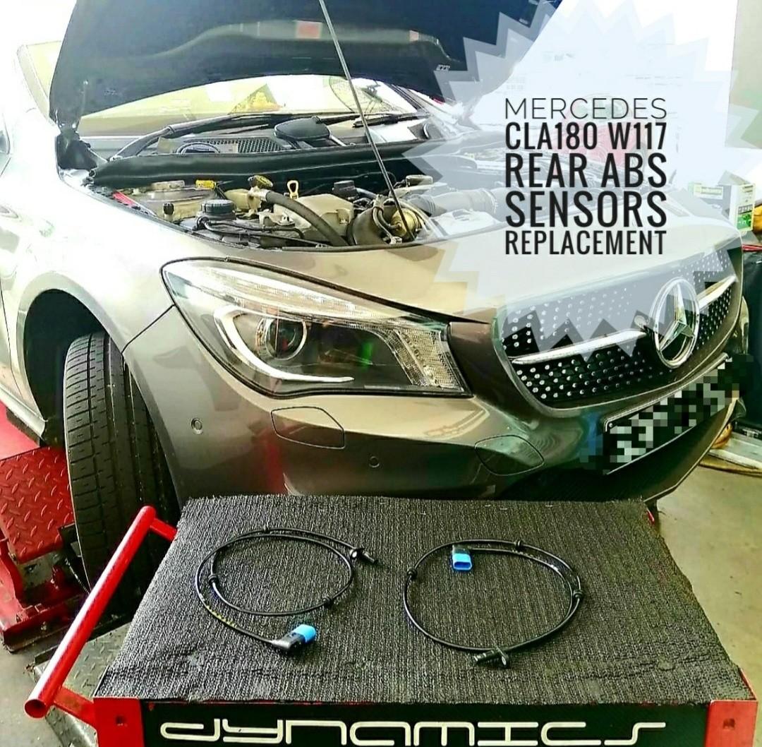 Mercedes : Front/Rear ABS Sensors replacement on Carousell
