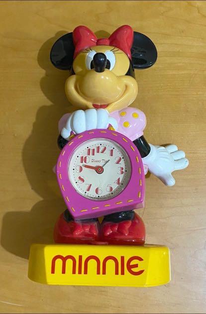 Minnie mouse clock, Hobbies & Toys, Toys & Games on Carousell
