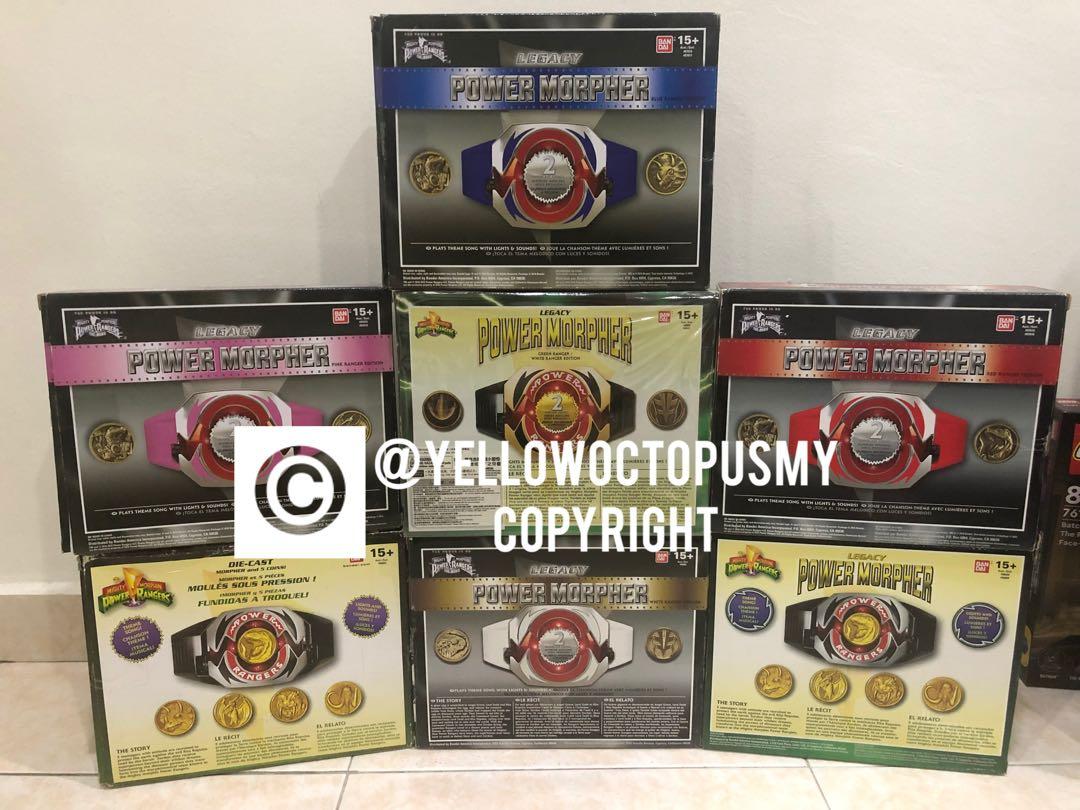 MMPR Legacy and Movie Morphers, Hobbies & Toys, Toys & Games on Carousell