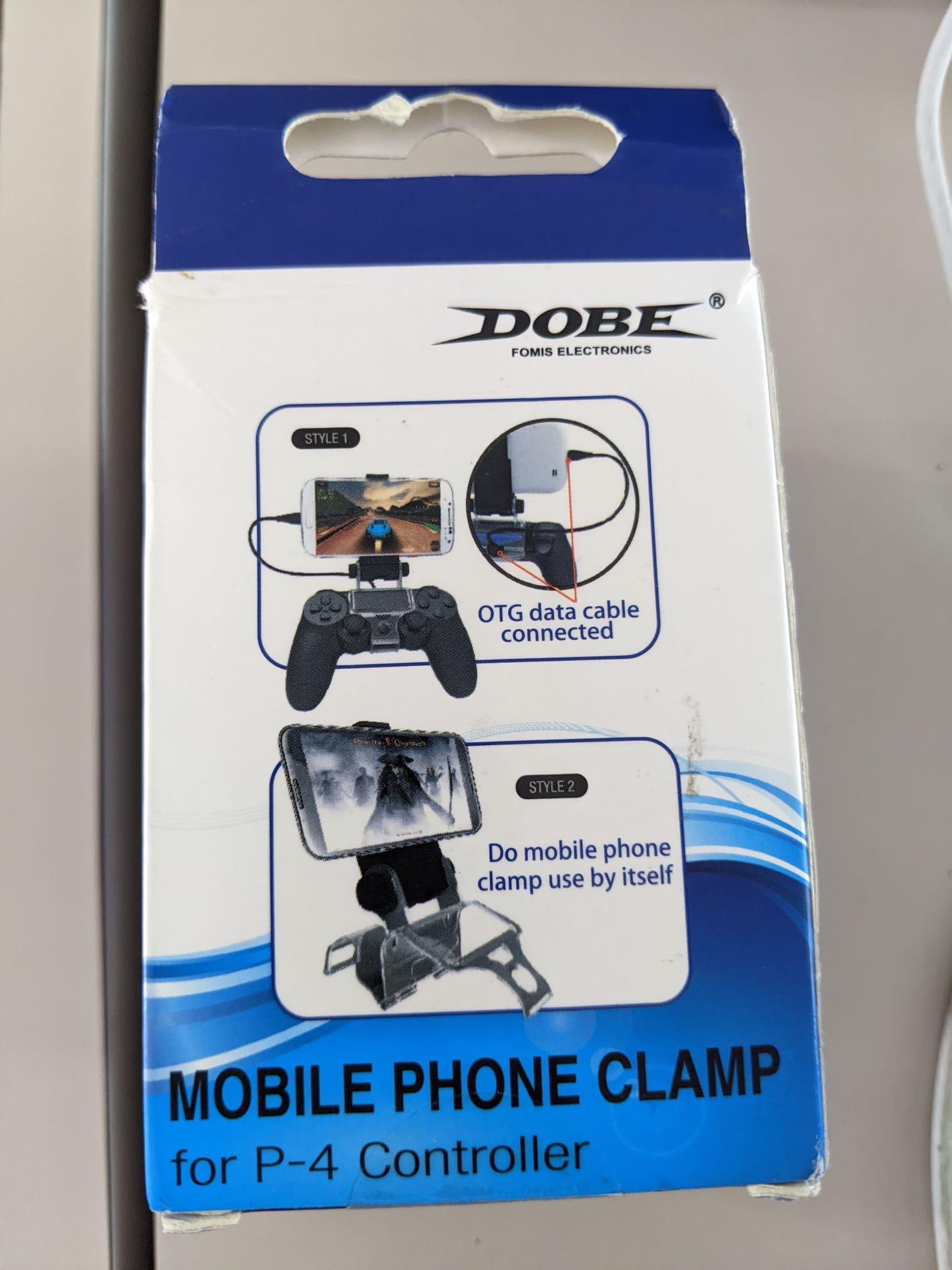Mobile phone clamp for controller, Video Gaming, Gaming Accessories ...