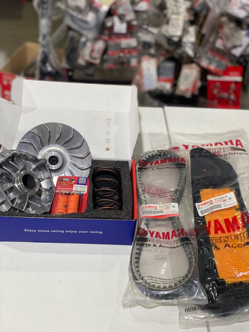 MOSA RACING XMAX CVT, BELTING AND FILTER BUNDLE, Motorcycles ...