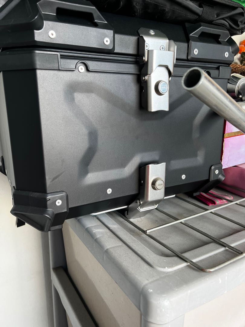 Moto box only box , Motorcycles, Motorcycle Accessories on Carousell