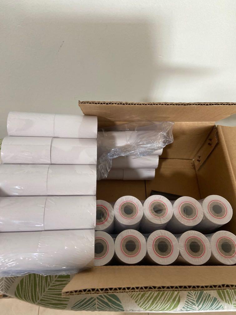 Cashbox, nets thermal paper roll, receipt roll, sticker label ...
