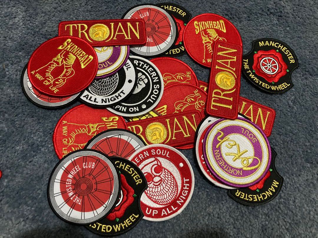 Northern Soul! mods! Skinhead! Patch!, Hobbies & Toys, Stationary ...