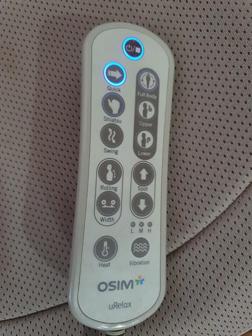 Osim uRelax, Health & Nutrition, Massage Devices on Carousell
