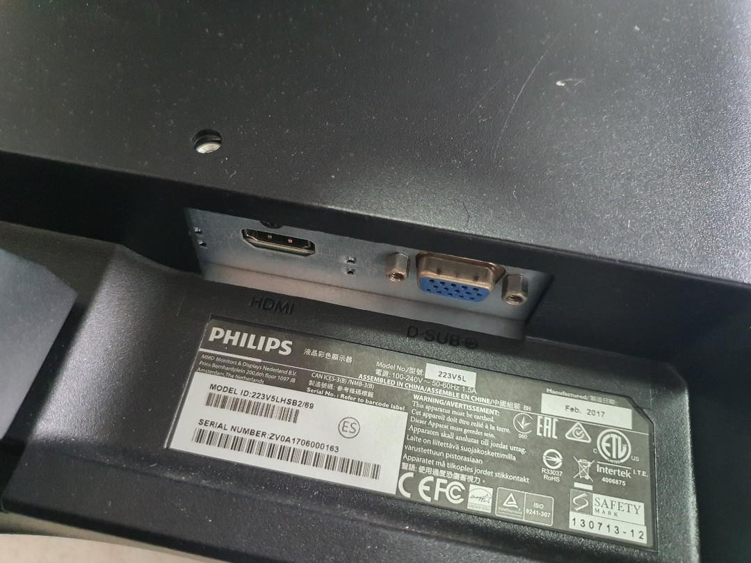 Philips monitor, Computers & Tech, Parts & Accessories, Monitor Screens ...