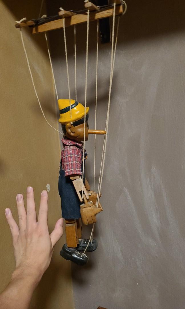 Pinocchio hanging toy, Hobbies & Toys, Toys & Games on Carousell