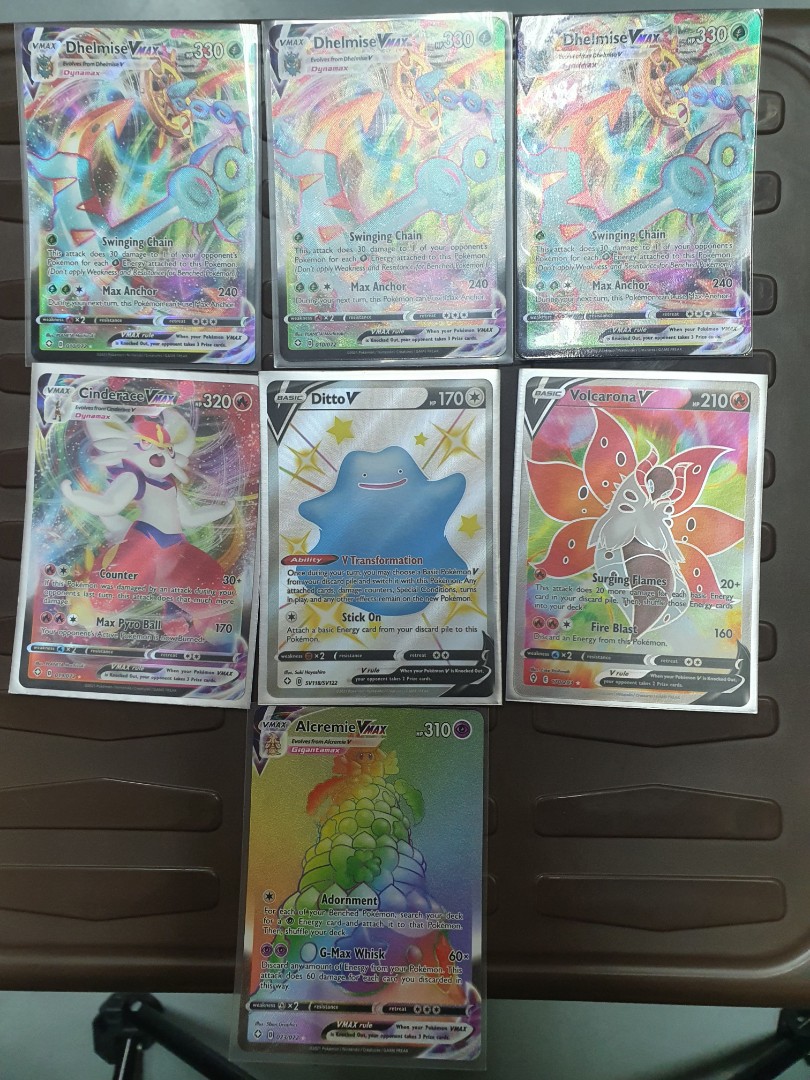 Pokemon Vmax / V's Shining Fates, Hobbies & Toys, Toys & Games on Carousell