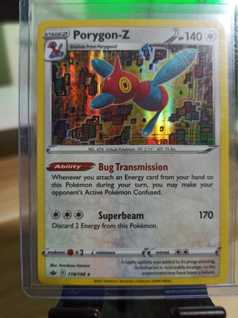 Porygon-Z Holo, Hobbies & Toys, Toys & Games on Carousell