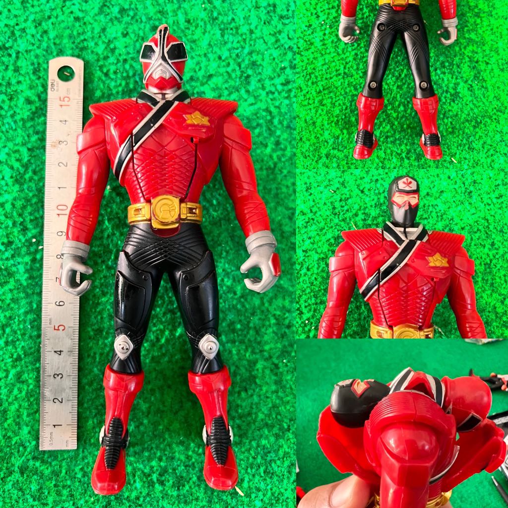 Power Rangers Samurai Switch Morphin Red Ranger, Hobbies & Toys, Toys ...