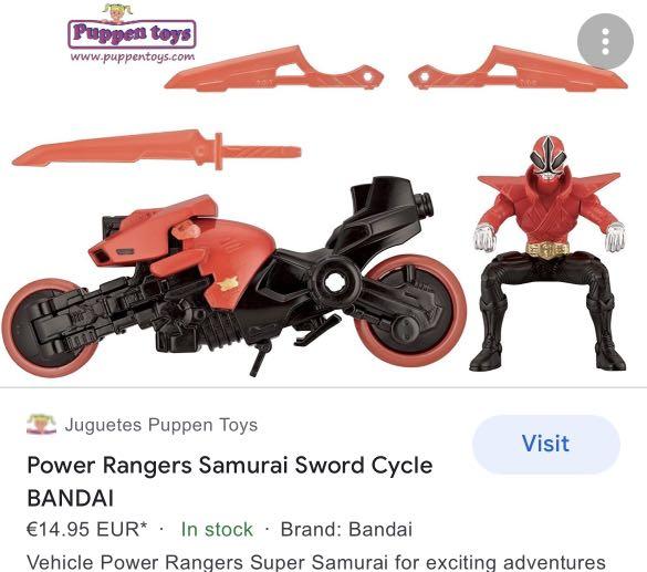 Power Rangers Samurai Sword Cycle, Hobbies & Toys, Toys & Games on ...