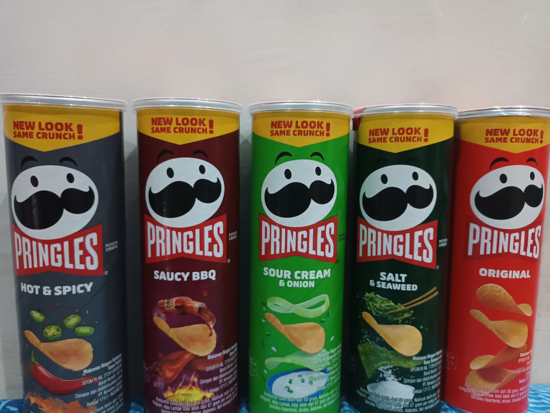 Pringles kemasan baru, Makanan & Minuman, Makanan Instan di Carousell