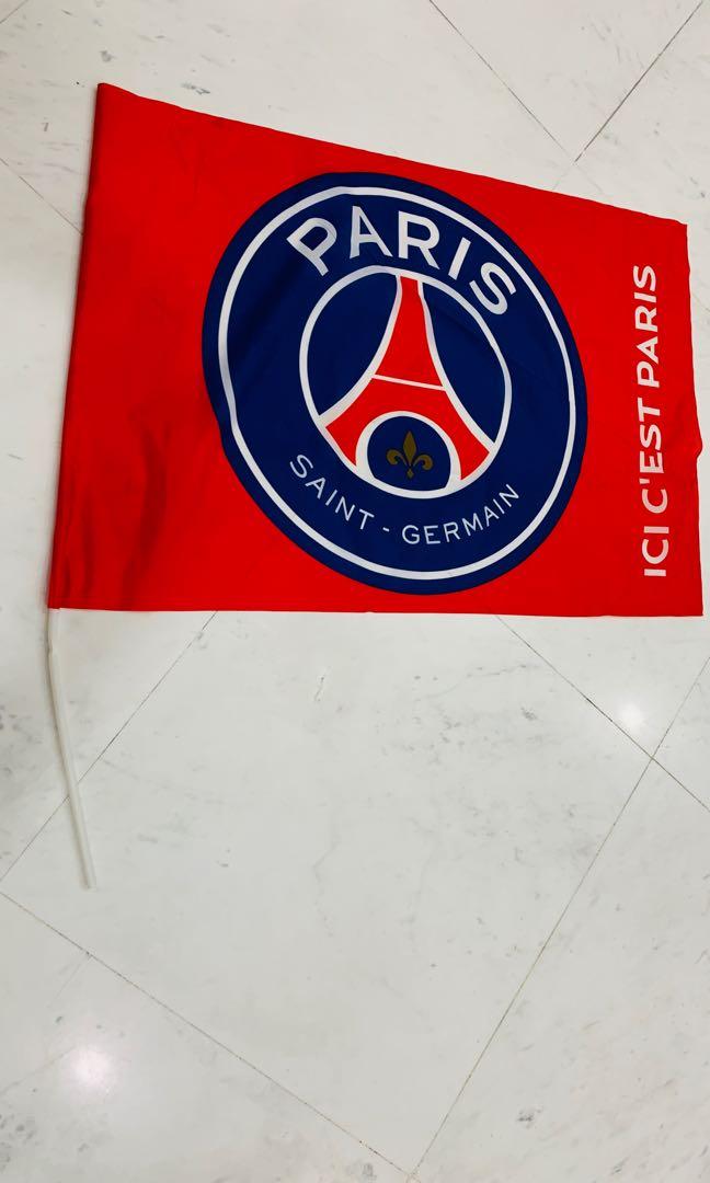 PSG Flag and watch, Sports Equipment, Sports & Games, Racket & Ball ...