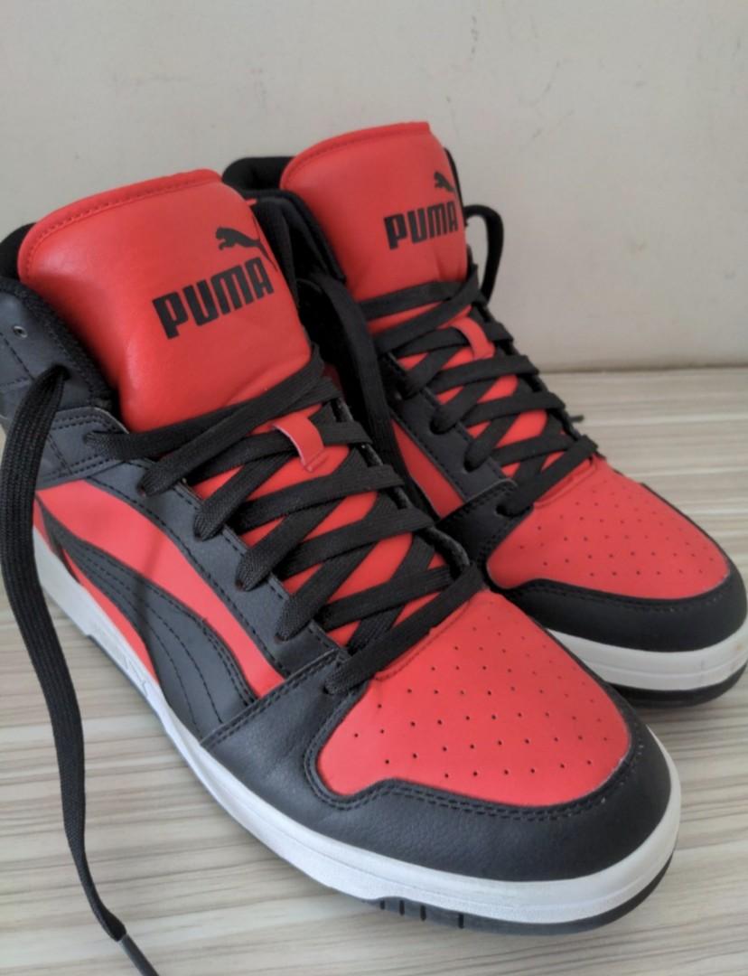 Puma High Top Bred, Men's Fashion, Footwear, Sneakers on Carousell