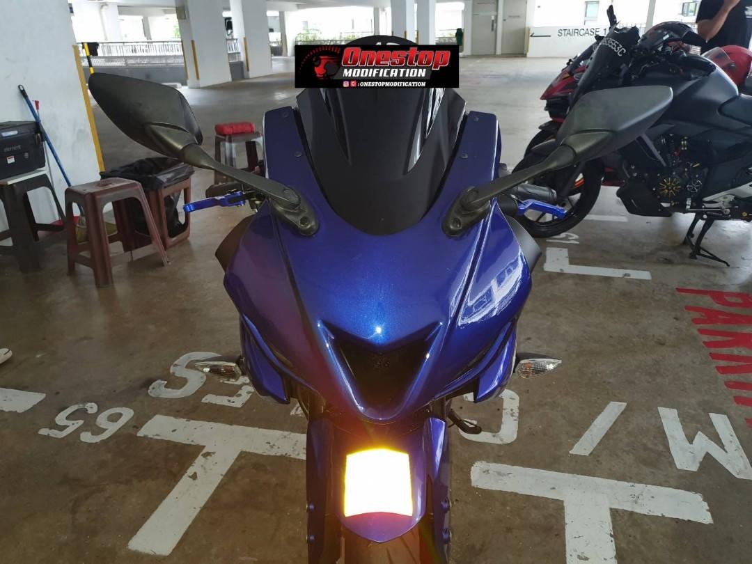 [R15 V3] Mask R15 V3 Model R6 (without LED), Motorcycles, Motorcycle ...