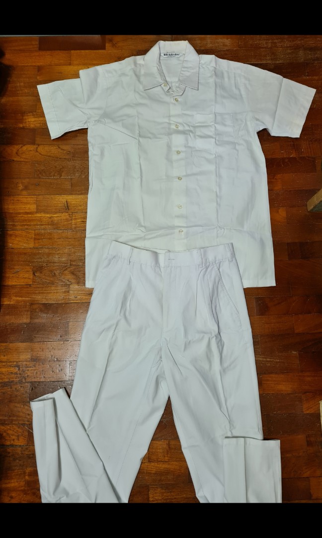 Raffles Institution Uniform, Men's Fashion, Tops & Sets, Sets ...