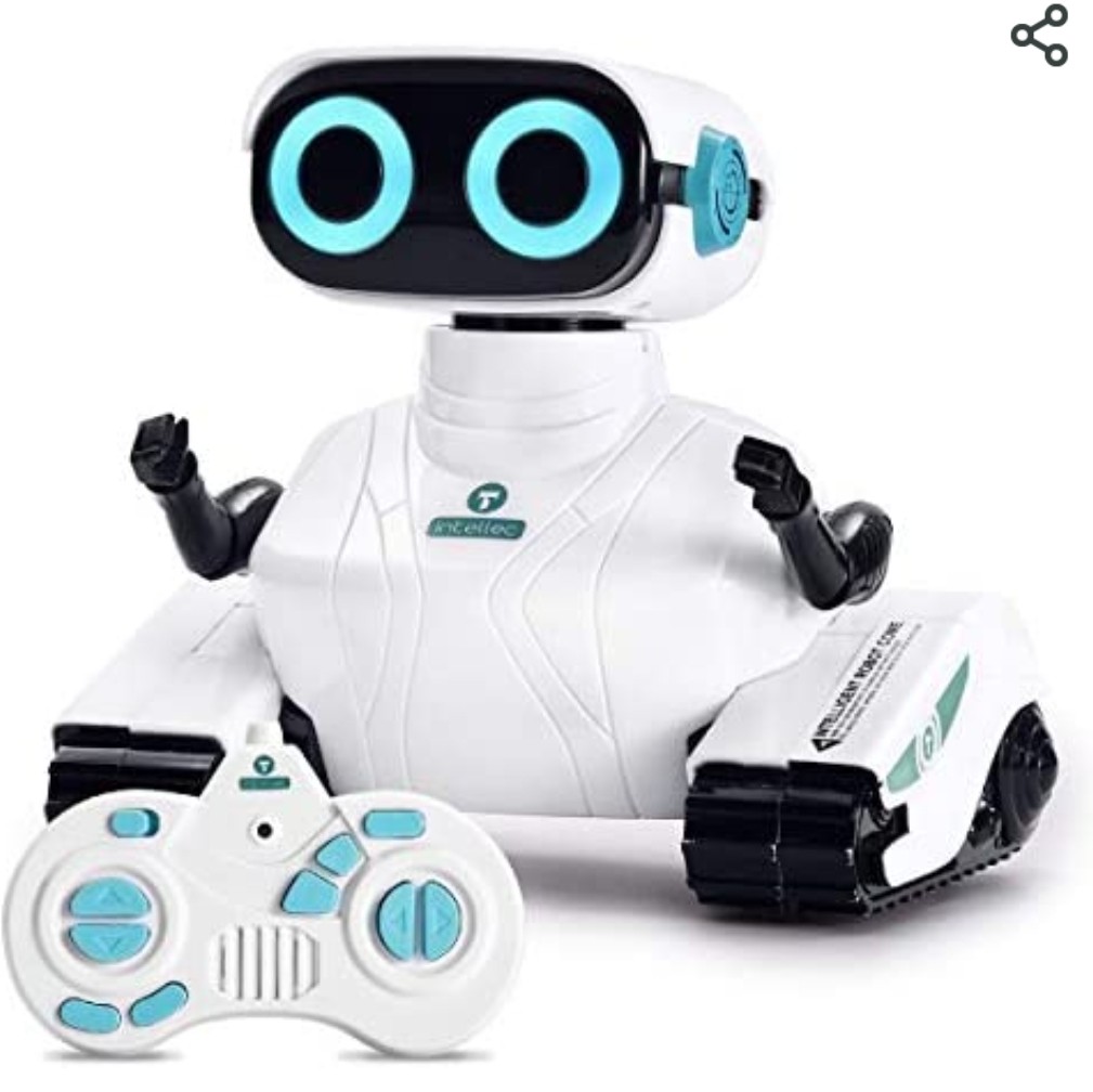 RC Robot Toys for Kids, 2.4GHz Remote Control Up to 32ft, Funny Voice ...