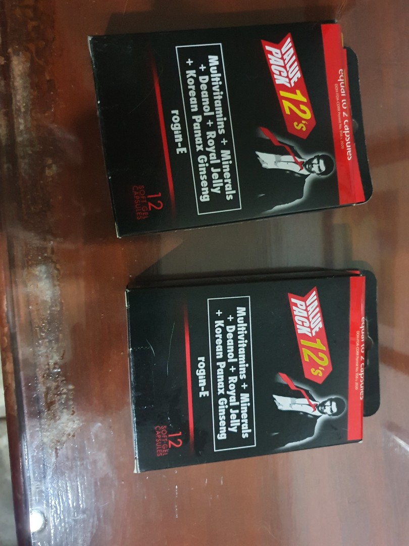 rogin E multivitamins, Health & Nutrition, Health Supplements, Health ...