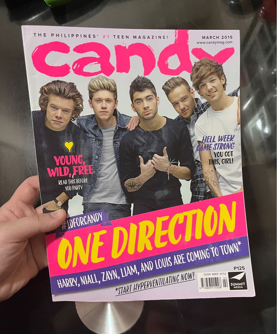 ‼️RUSH SALE‼️ One Direction Candy Magazine, Hobbies & Toys, Books ...