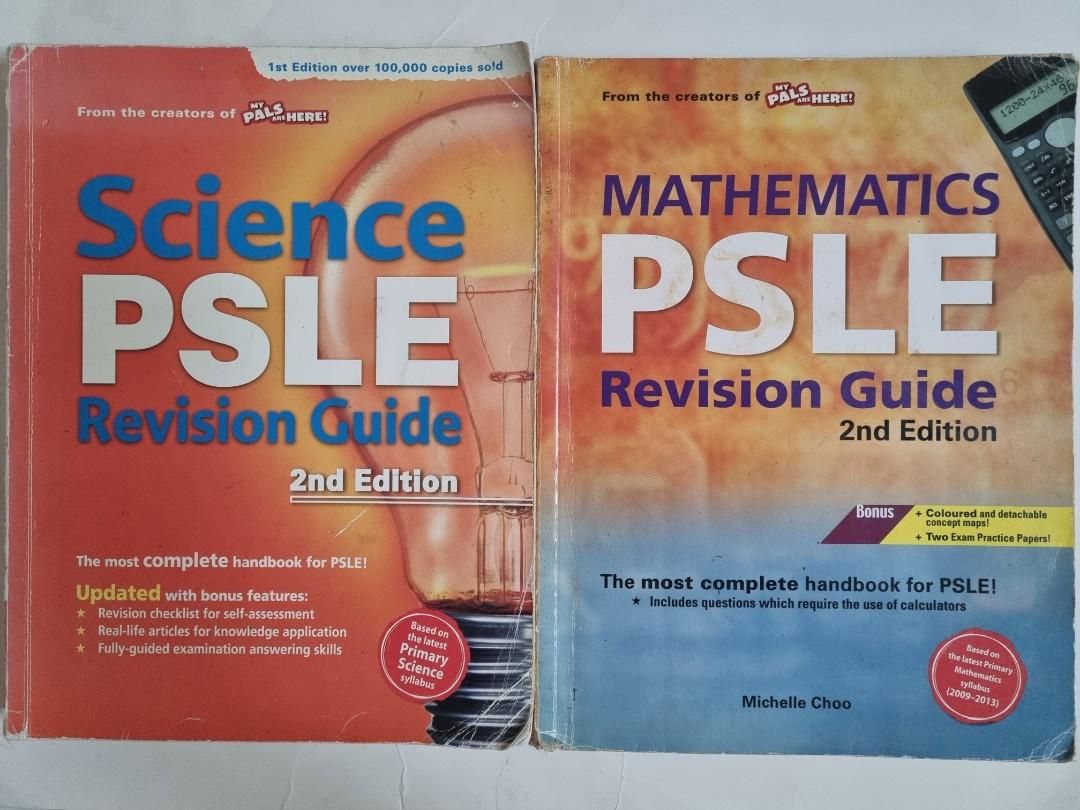 Science PSLE revision guide or Math PSLE revision guide, Hobbies & Toys ...