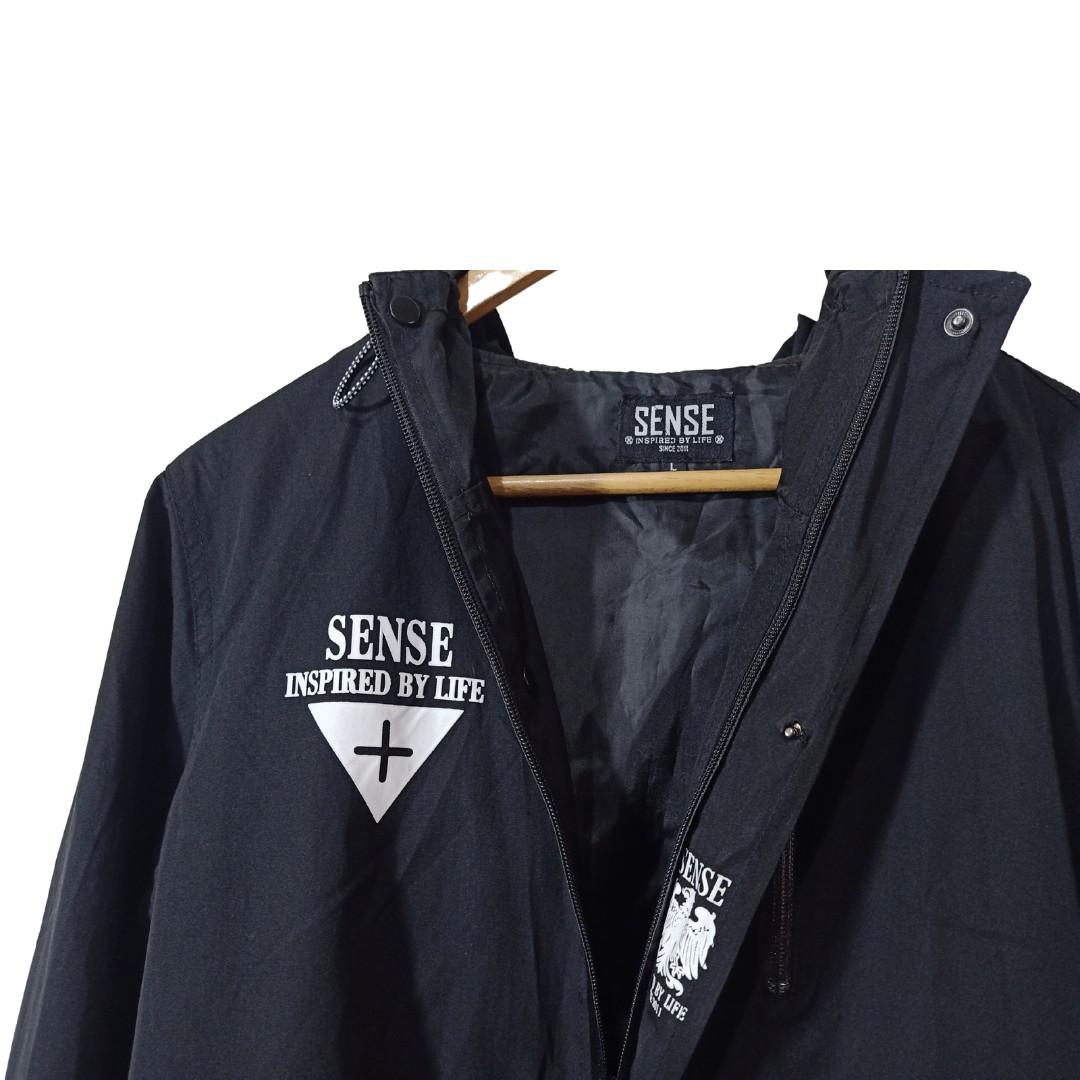 Sense HK Windbreaker (Black) - 28 L 21 W, Men's Fashion, Coats, Jackets ...