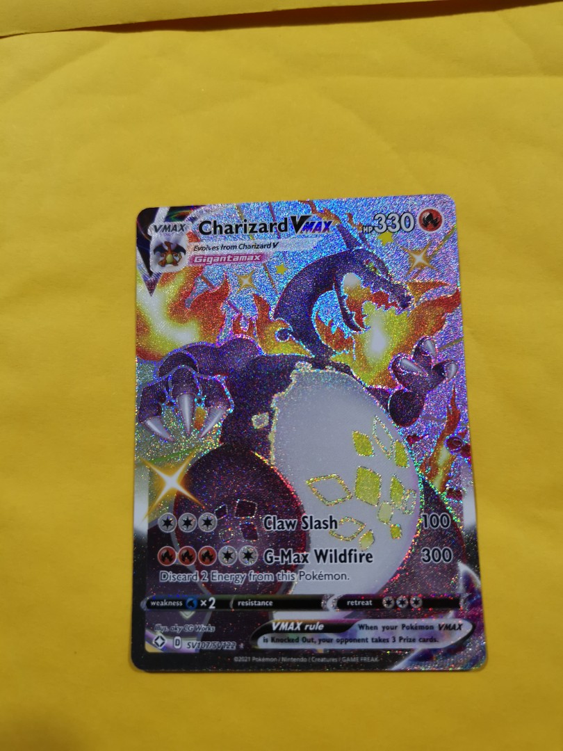 Shiny Charizard Vmax Shining Fates, Hobbies & Toys, Toys & Games on ...