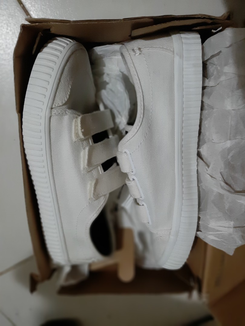 Sperry white crest loop creeper velcro, Women's Fashion, Footwear ...