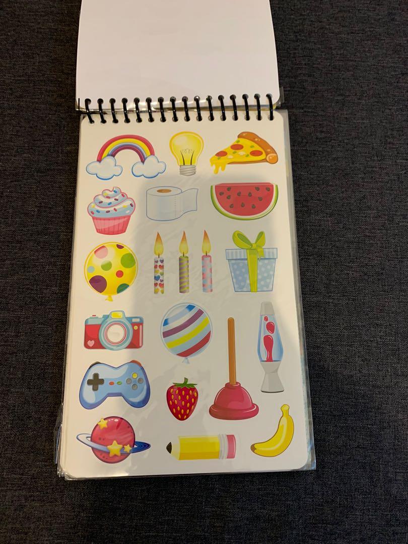 Sticker Portfolio Kit, Hobbies & Toys, Stationary & Craft, Stationery ...
