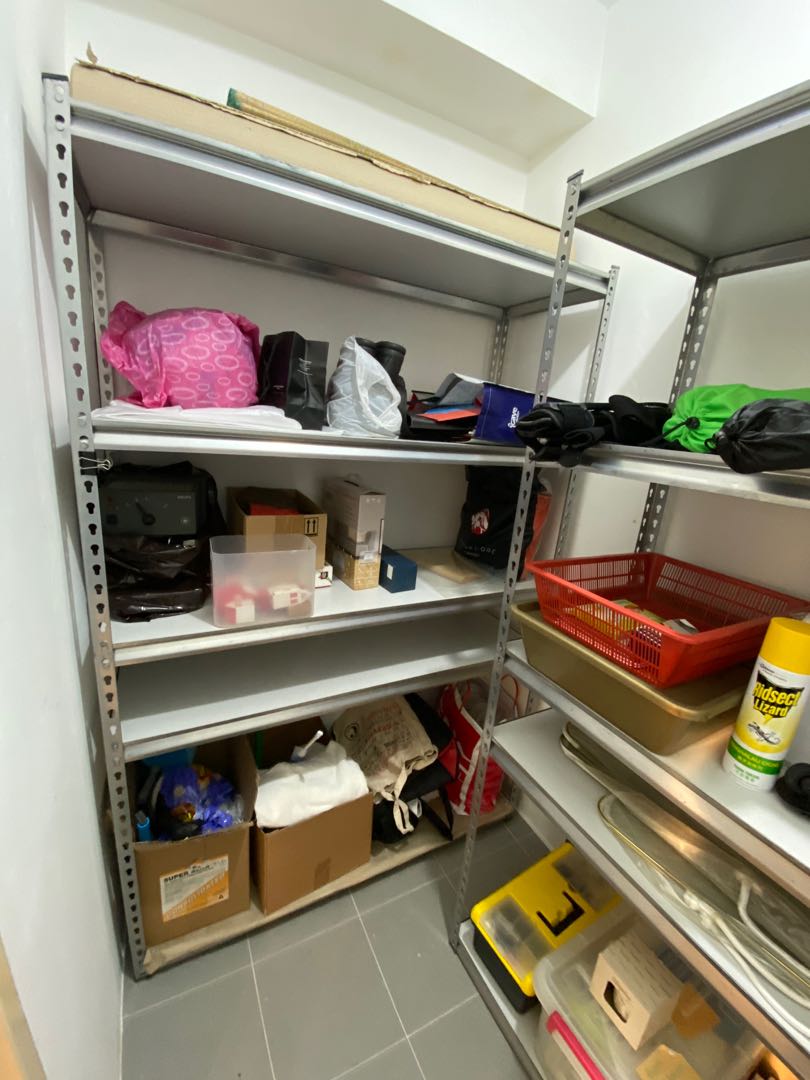 Storeroom Shelf Rack, Furniture & Home Living, Furniture, Shelves ...