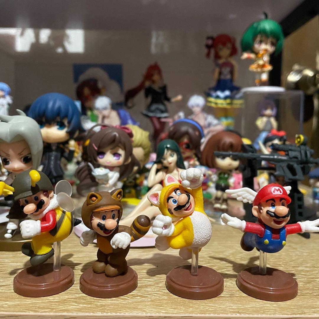 Super Mario Mini Capsule Figure - Set of 4, Hobbies & Toys, Toys ...