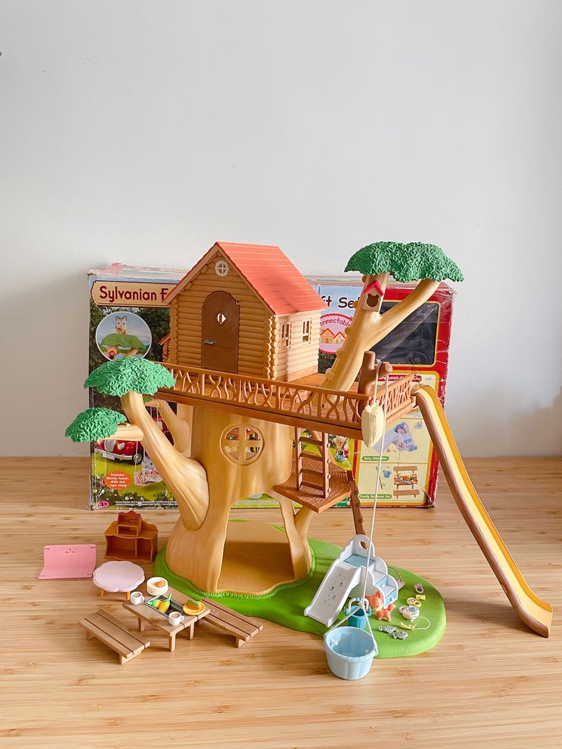 Sylvanian Families tree house set, Hobbies & Toys, Toys & Games on ...