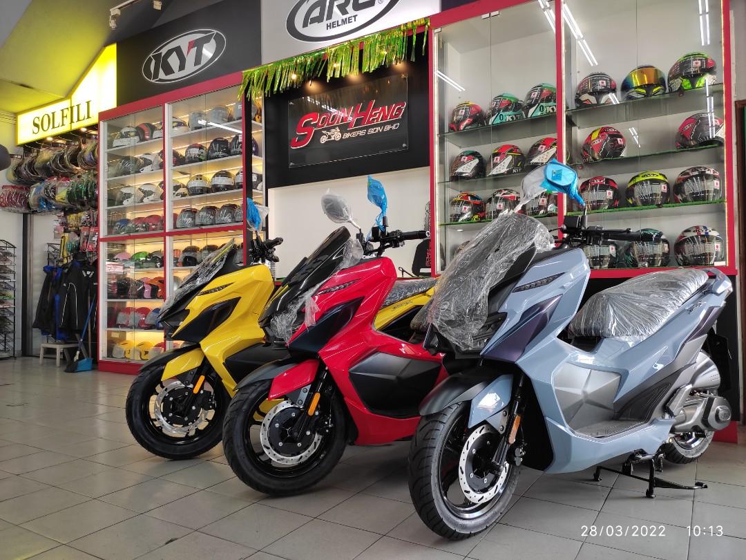 SYM Jet X 150 Ready Stock, Motorbikes on Carousell