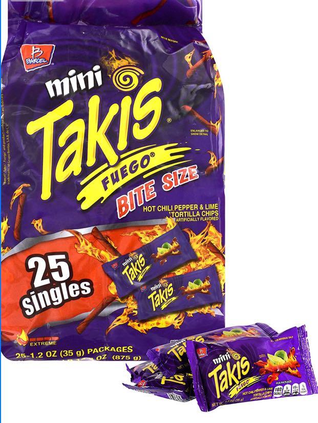 TAKIS Variety Mix 18 Count, Food & Drinks, Other Food & Drinks on Carousell