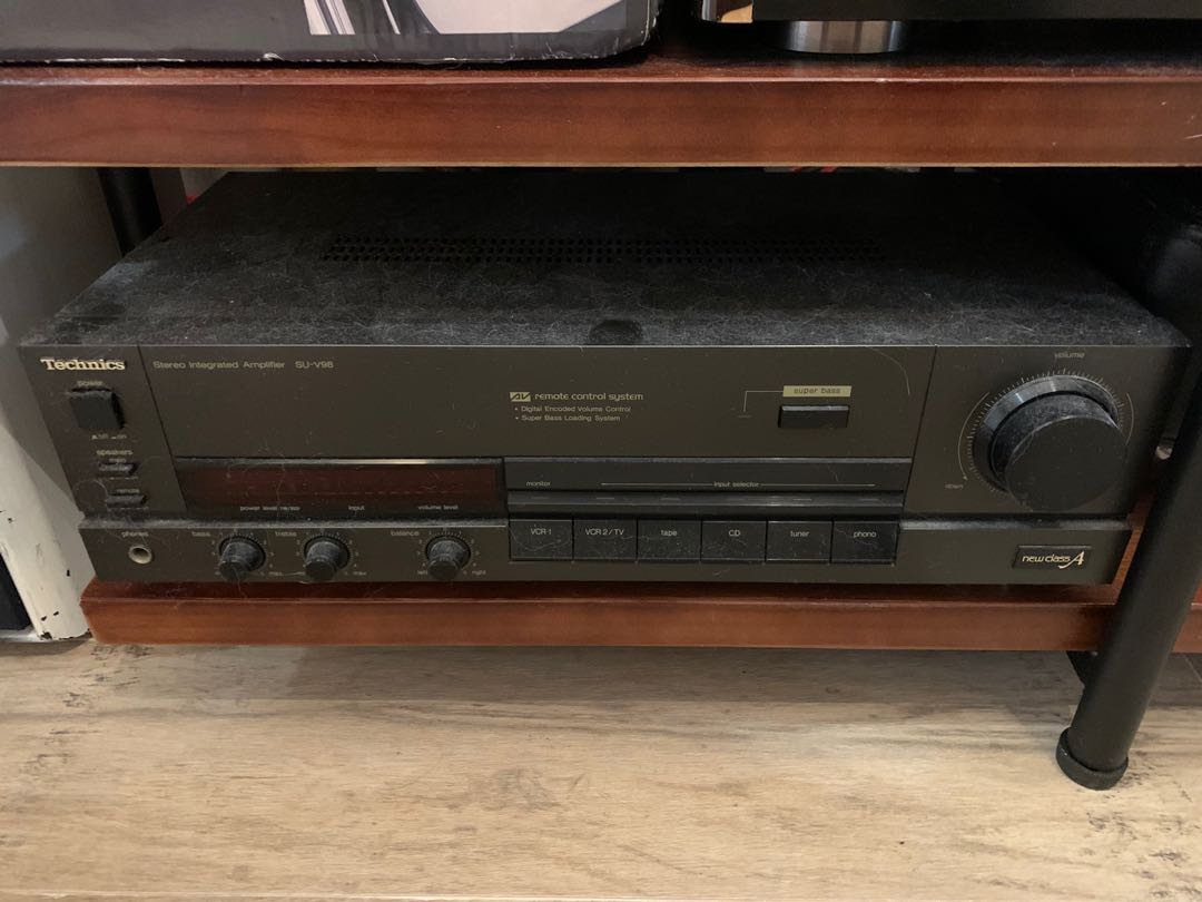 Technics class a integrated amplifier made in japan, 音響器材, Soundbar、揚聲器 ...