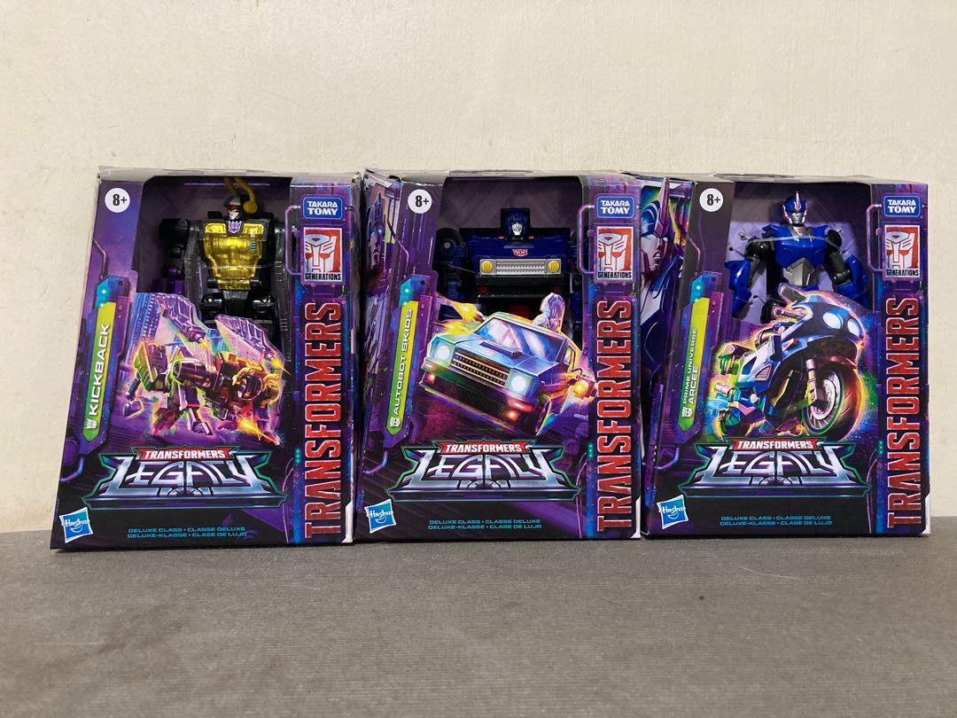 Transformers legacy deluxe wave 1 set of 3, Hobbies & Toys, Toys ...