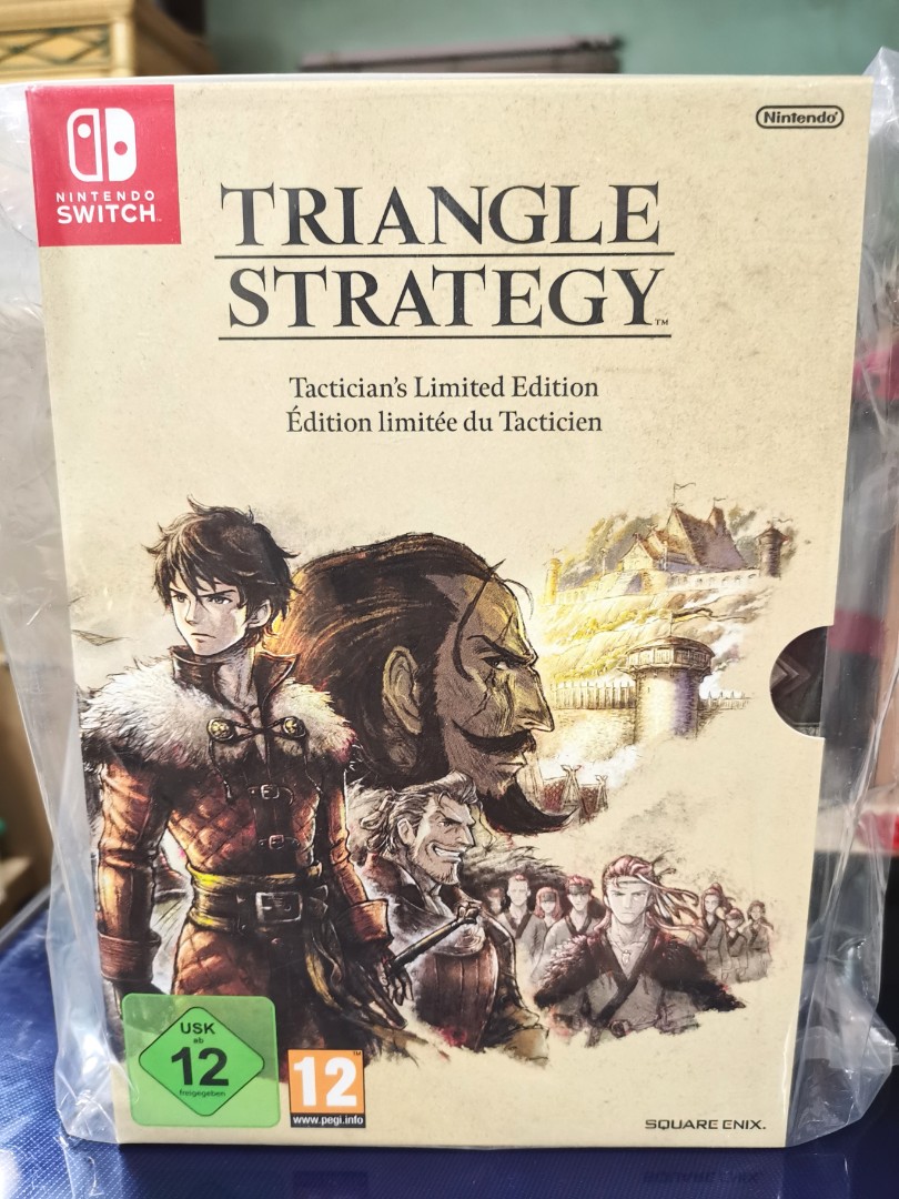 Triangle Strategy Tactician Limited Edition (Sealed) for Nintendo ...