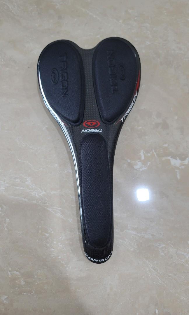 Trigon carbon saddle, Sports Equipment, Bicycles & Parts, Parts ...