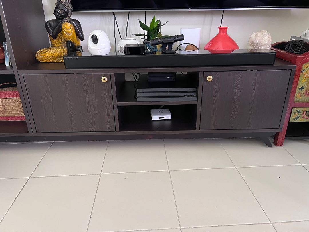 TV console - Pressed Wood lamination, Furniture & Home Living ...