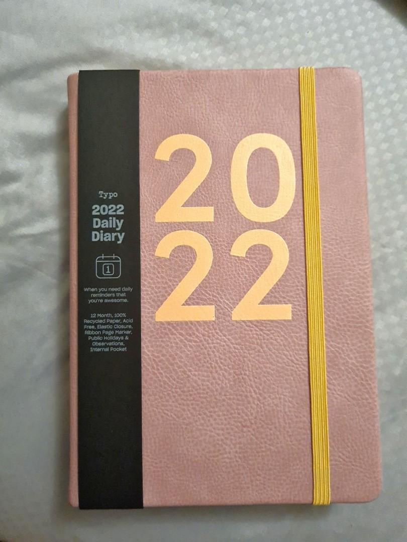 Typo 2022 Diary Planner, Hobbies & Toys, Stationery & Craft, Stationery ...