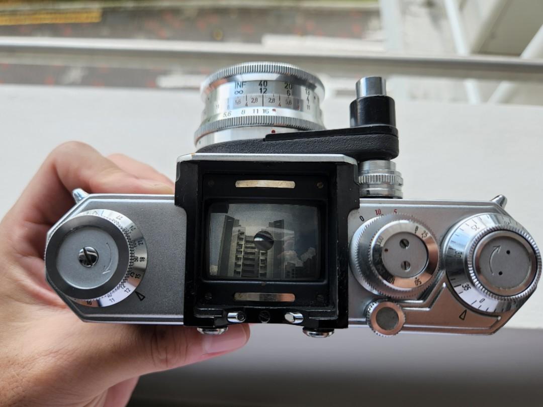 [Very Rare] Edixa Reflex + Westanar 50mm f2.8, Photography, Cameras on ...