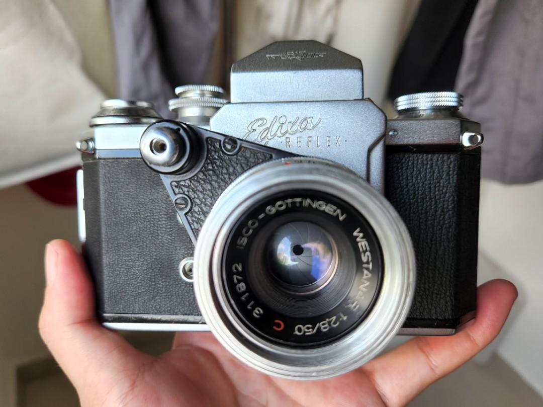 [Very Rare] Edixa Reflex + Westanar 50mm f2.8, Photography, Cameras on ...