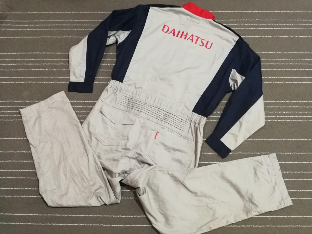 VINTAGE X Daihatsu COVERALL XL CODE D965, Men's Fashion, Coats, Jackets ...