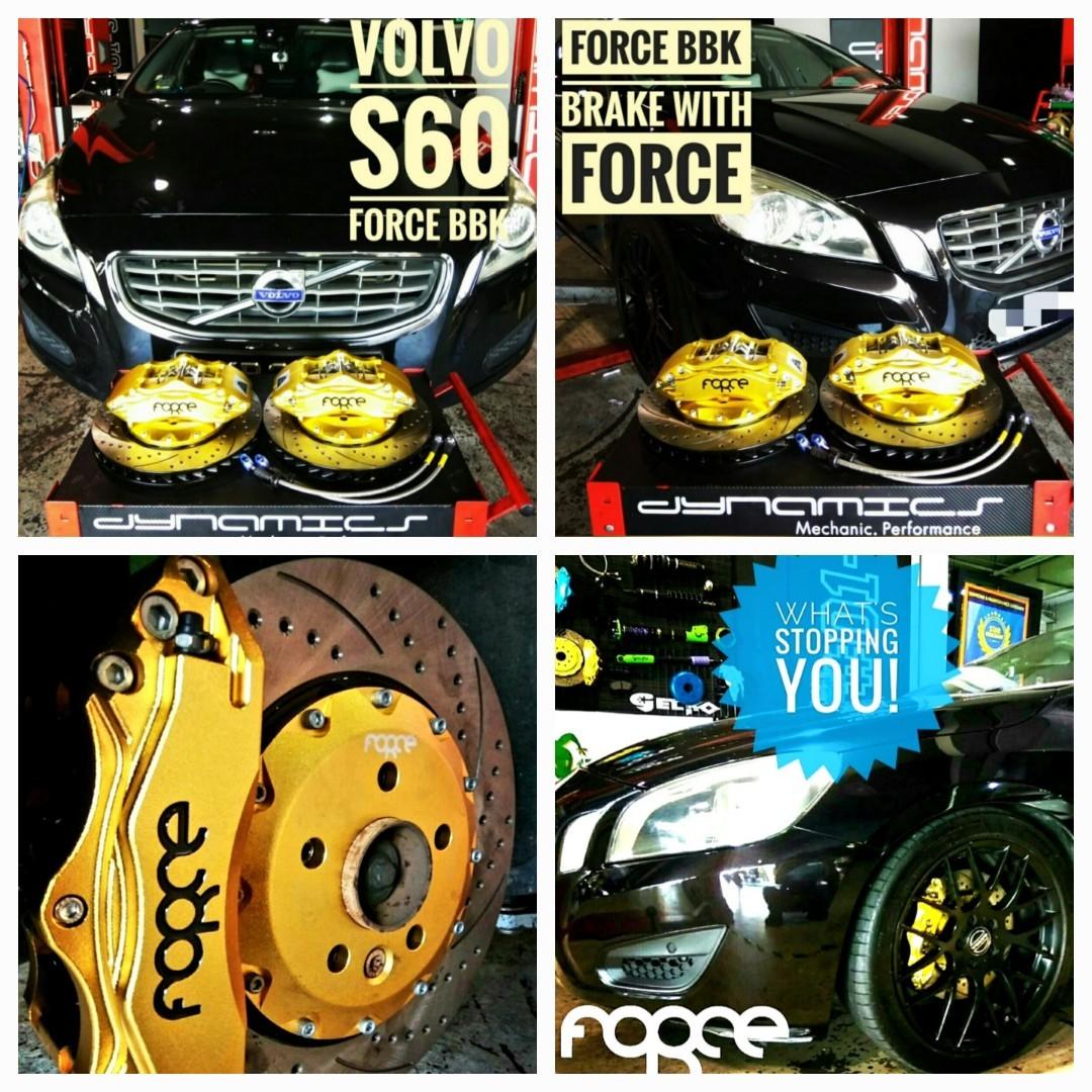 Volvo: FORCE Big Brake Kit (BBK), Car Accessories, Accessories on Carousell