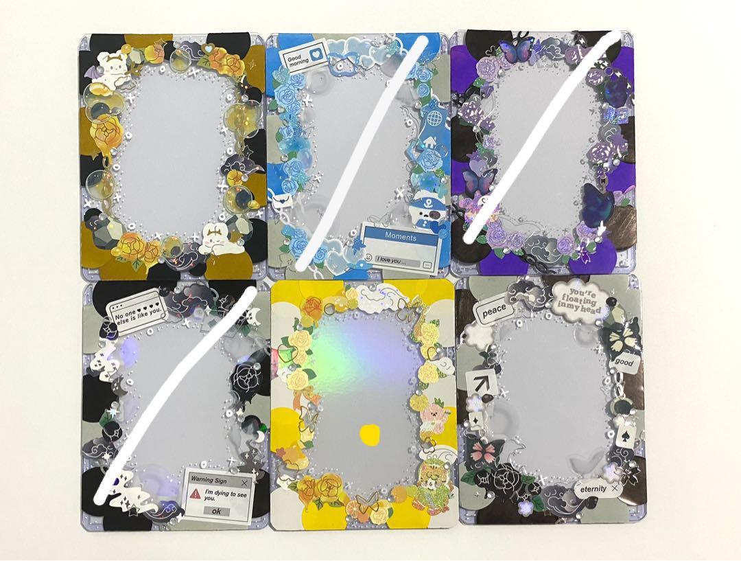 WTS kpop decorated toploader clearance enhypen the boyz seventeen ive ...